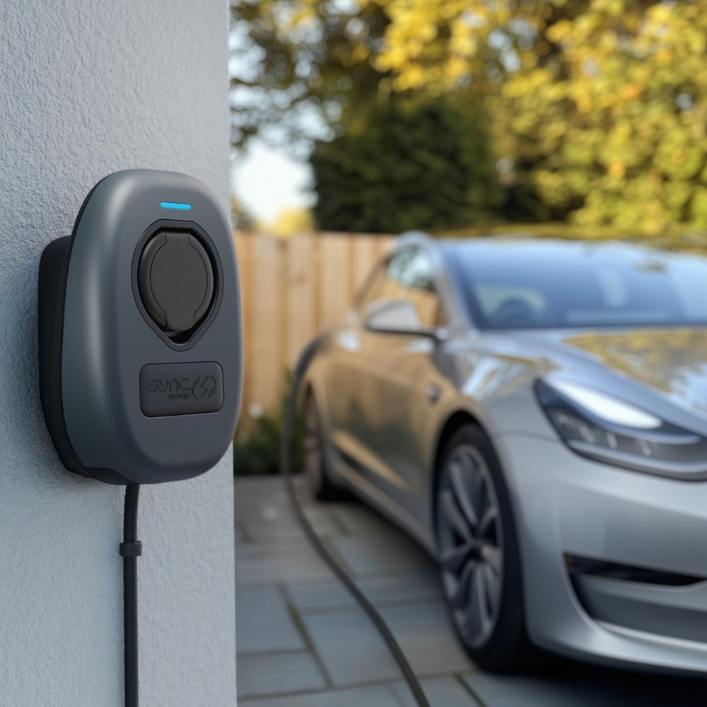 EVWC2S7GGR-01 - BG Sync Energy EVWC2S7GGR-01 EV Charger Mode 3 7.4kW